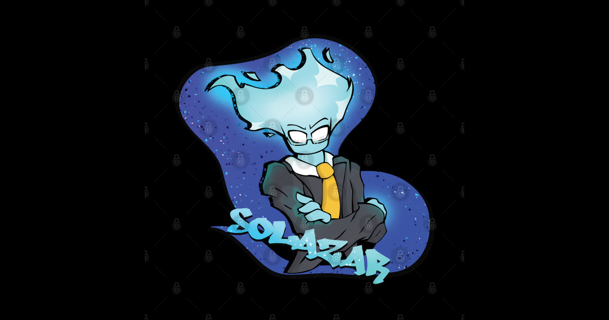 NEW FNF ENTITY SOLAZAR GRAFFITI - Solazar - Sticker | TeePublic