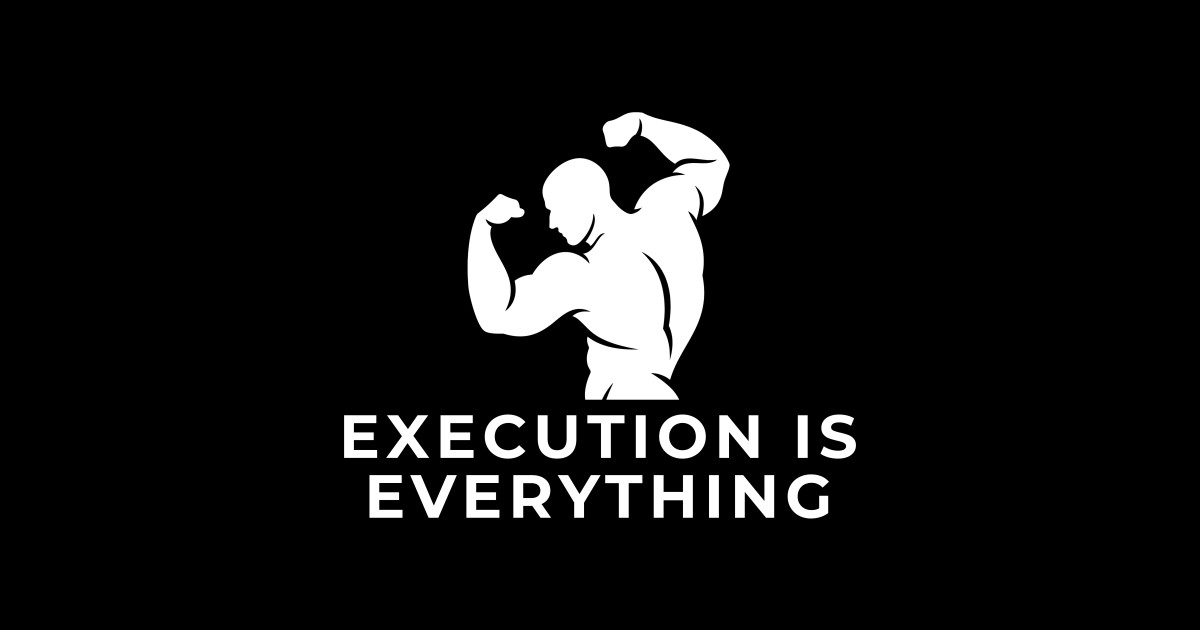 Precision Power – Execution Is Everything - Execution Is Everything - Sticker | TeePublic