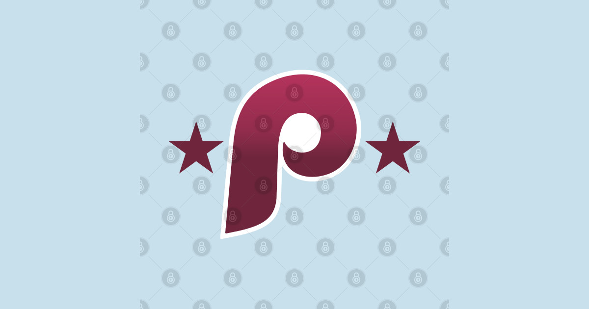 Red October Phillies Retro Powder Blue Baseball - Philadelphia Phillies ...