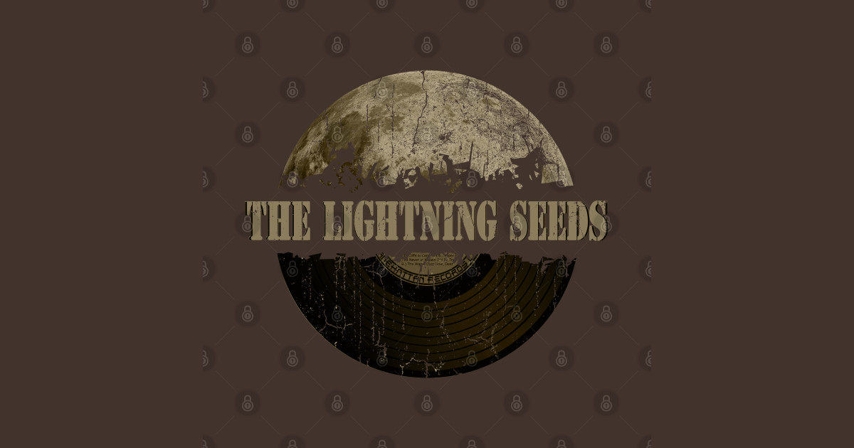 The Lightning Seeds moon vinyl vintage - The Lightning Seeds - T-Shirt ...