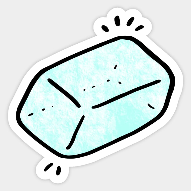 Ice Cube Doodle - Ice Cube - Sticker | TeePublic