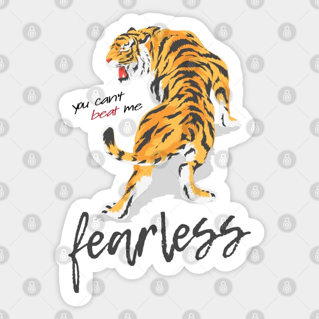 fearless tiger