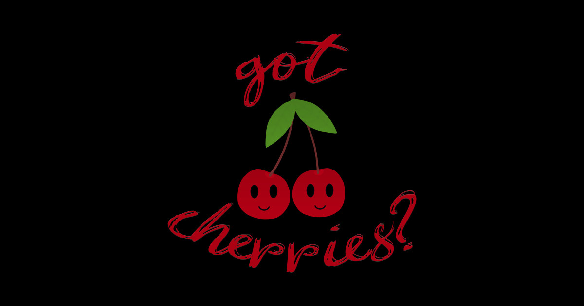 Got Cherries? Deliciously Cute Smiley Happy Face Fruit - Cherries ...