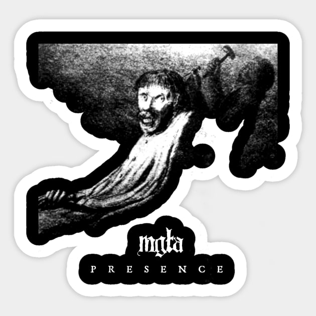 Mgla Presence Album Cover. - Mgla Band - Sticker | TeePublic