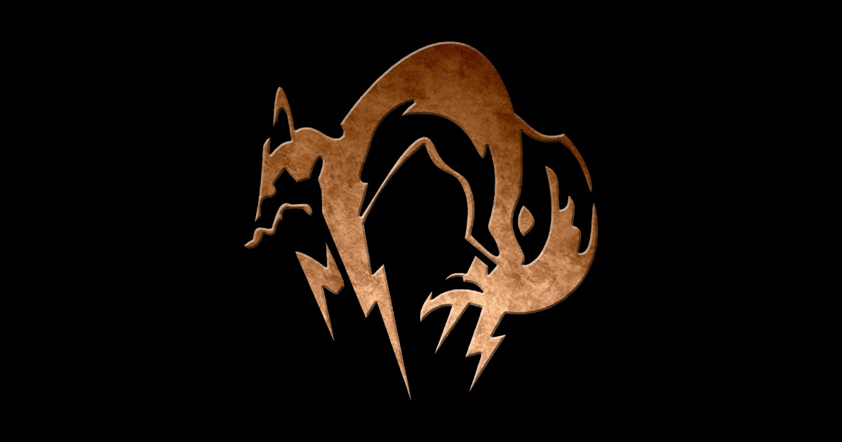 Metal Gear Solid Fox Logo - Metal Gear Solid - Sticker | TeePublic