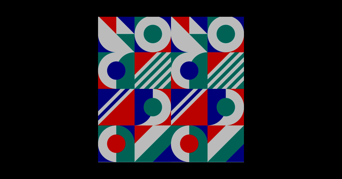 Geometric design - Geometric Design - Sticker | TeePublic