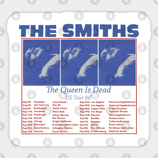 The Smiths // Retro Style Design - The Smiths - Sticker | TeePublic