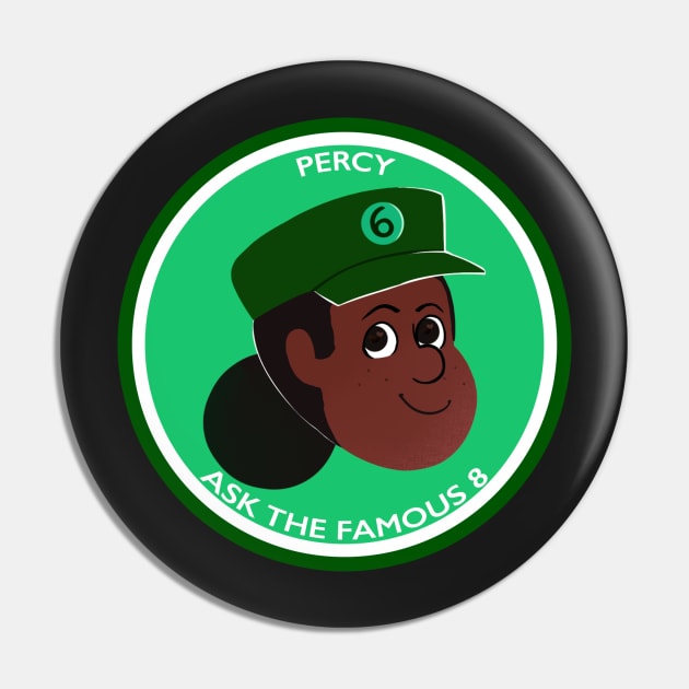 Percy Button - with text - Thomas And Friends - Pin | TeePublic