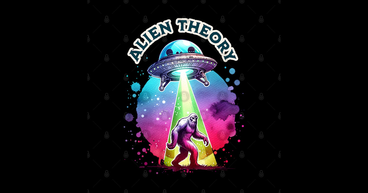 Alien Theory - Conspiracy - Posters and Art Prints | TeePublic