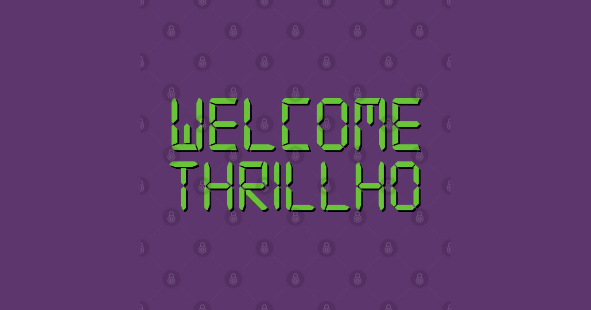 WELCOME THRILLHO - Simpsons - T-Shirt | TeePublic
