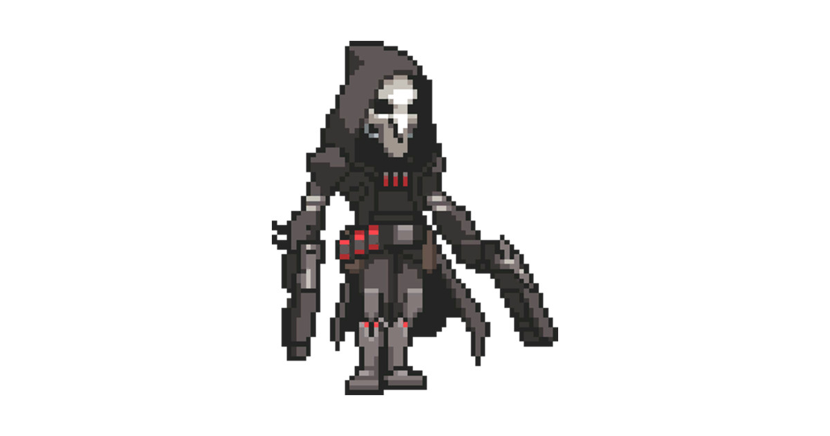 Reaper Pixel - Reaper - Sticker | TeePublic