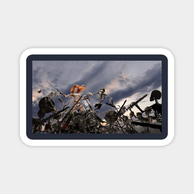 Red Sonja - Conan The Barbarian - Magnet | TeePublic