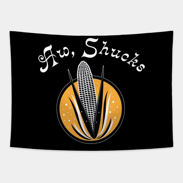 Aw Shucks Corn Harvest Farm Ag Farming Crops Humor Pun Vintage - Corn ...