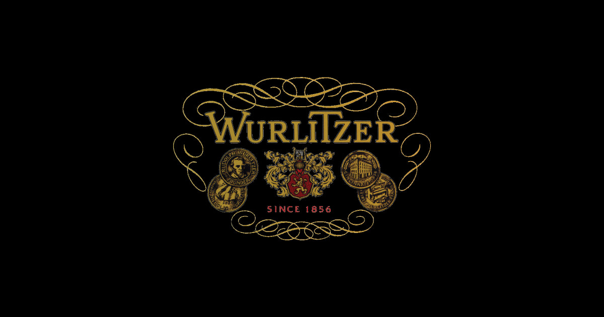 Wurlitzer - Music - Sticker | TeePublic
