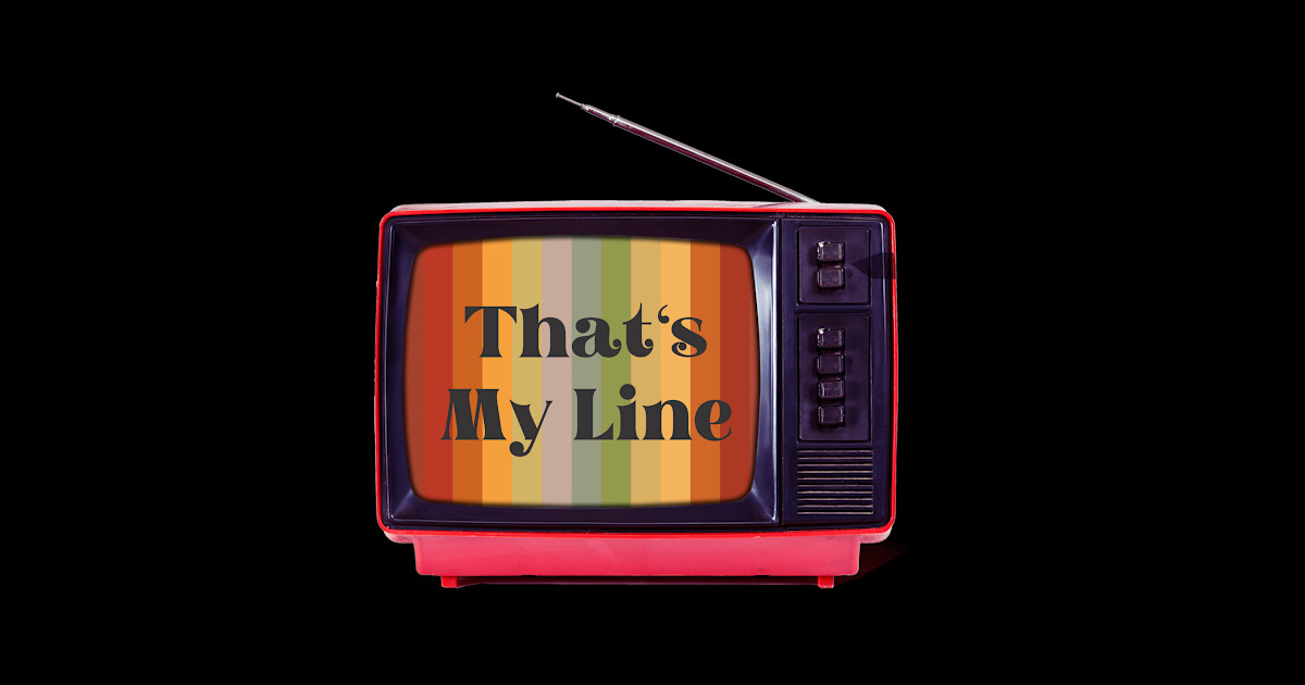 Simple eye catching text TV show Name Thats my line - Simple Eye ...