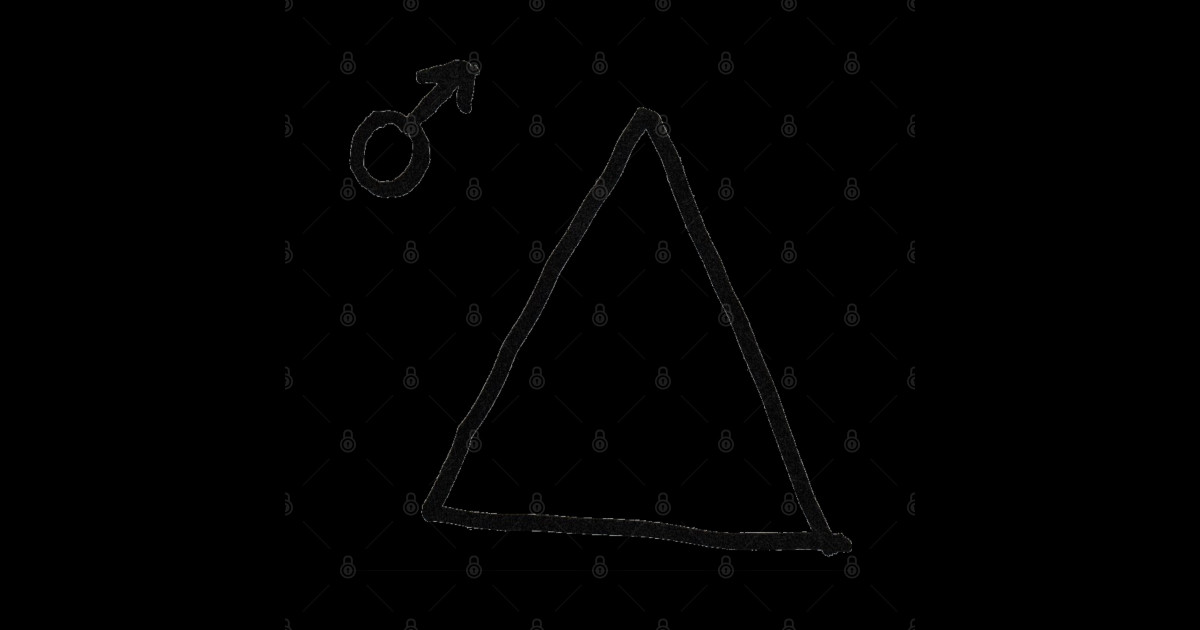 Boy Triangle - Boy Triangle - Sticker | TeePublic