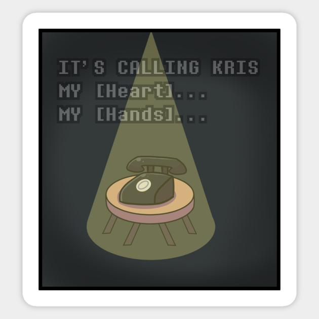 Spamton Phone - Deltarune - Sticker | TeePublic