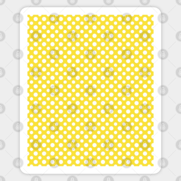 Buttercup yellow spots - Buttercup Yellow - Sticker | TeePublic