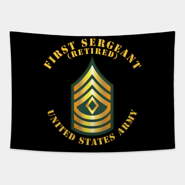 Army - First Sergeant - 1SG - Retired - Army First Sergeant 1sg Retired ...