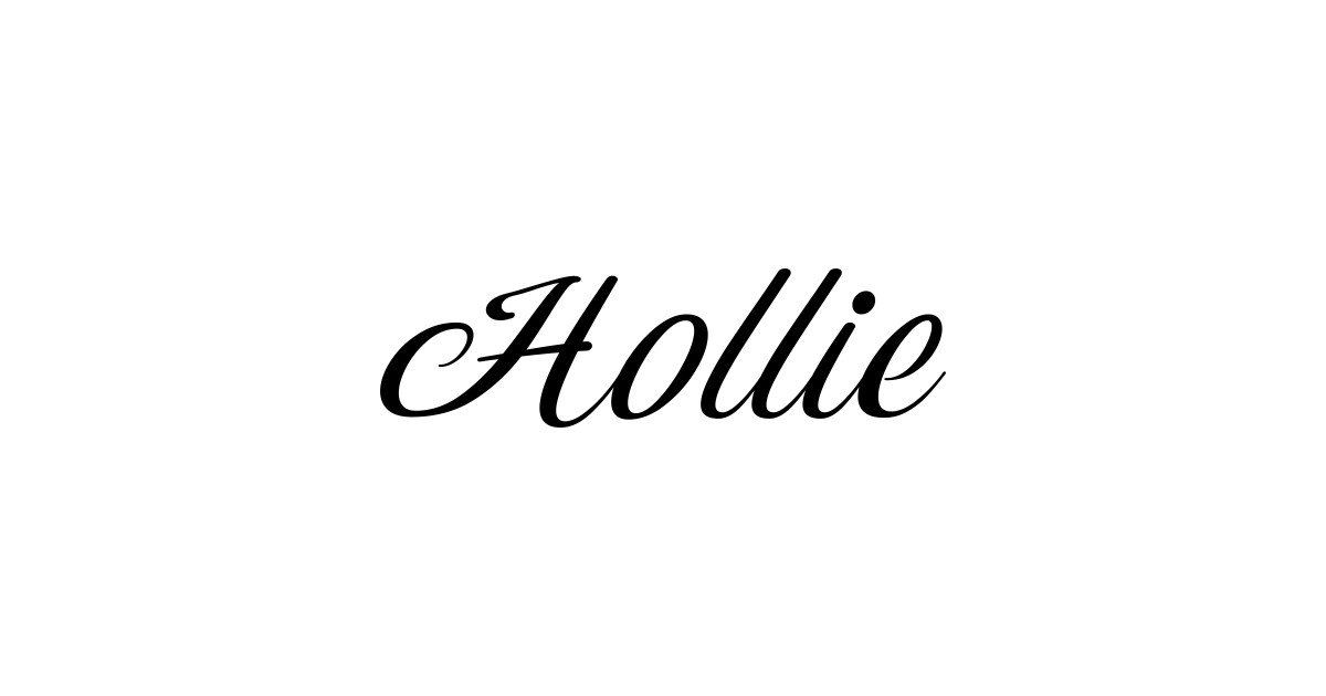 Name Hollie - Hollie - Sticker | TeePublic