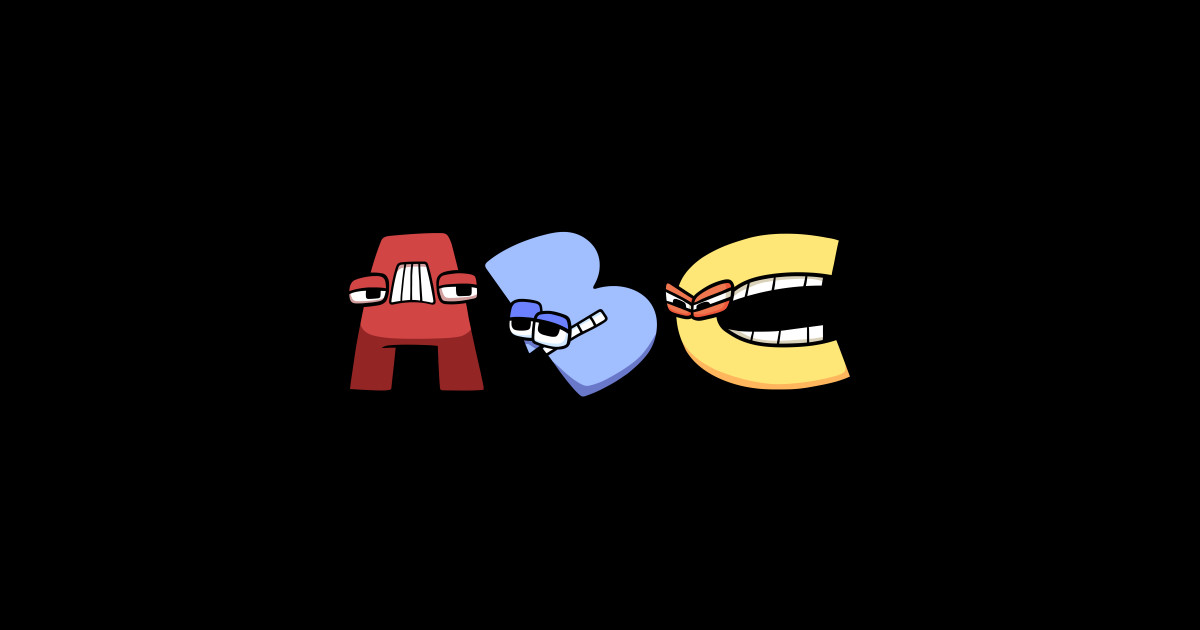 ABC (ROW) - Alphabet - Posters and Art Prints | TeePublic