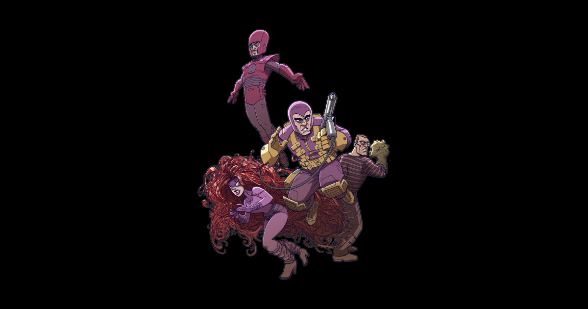 Frightful Four - Marvel - Sticker | TeePublic