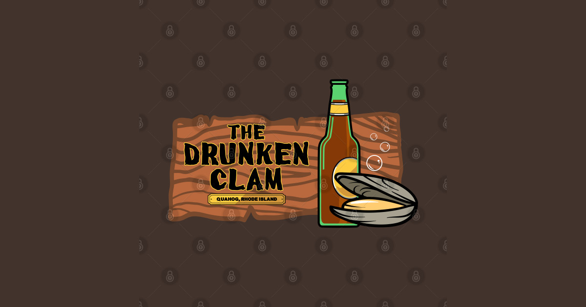The Drunken Clam - Family Guy - T-Shirt | TeePublic