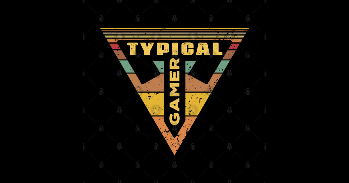 Typical Gamer - Typical Gamer - Sticker | TeePublic