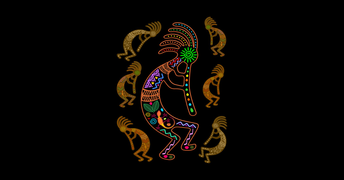 Kokopelli Rainbow Colors - Kokopelli Tribal Art - Phone Case | TeePublic Kokopelli Rainbow Colors - Kokopelli Tribal Art - Phone Case | TeePublic