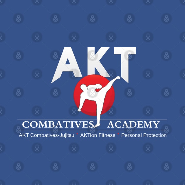 SMALL AKT Combatives Logo- Left Chest - Combatives - T-Shirt | TeePublic