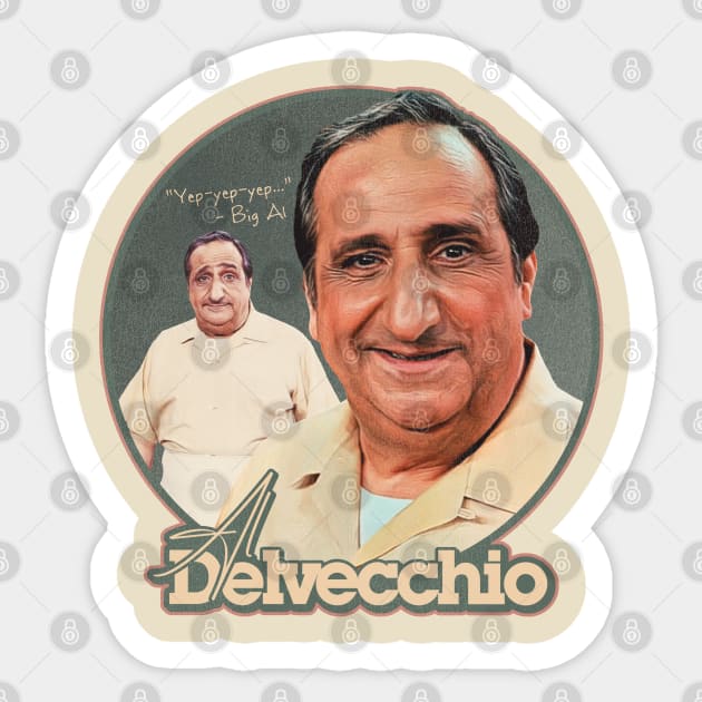 Big Al Delvecchio - Happy Days - Sticker | TeePublic