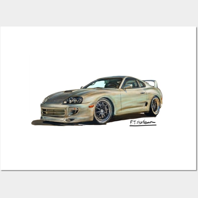 Toyota Supra MK4 - Toyota Supra Mk4 - Posters and Art Prints | TeePublic