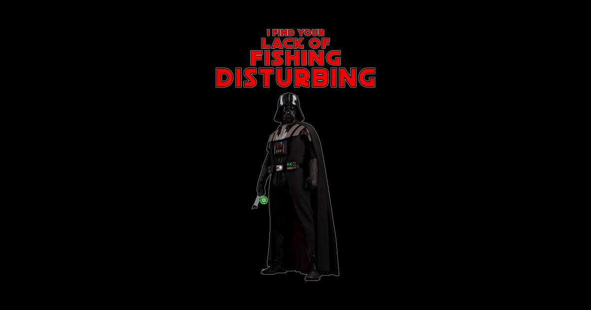 I find your lack of fishing disturbing - Fishing - Sticker | TeePublic