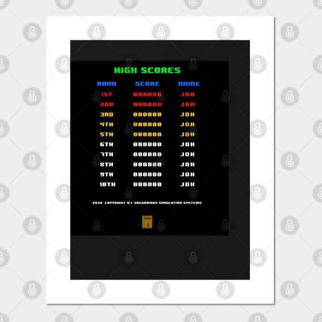 The Scoreboard - RP1 - Ready Player One - Posters and Art Prints ...