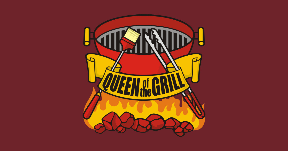 Queen of the Grill - Bbq - Posters and Art Prints | TeePublic