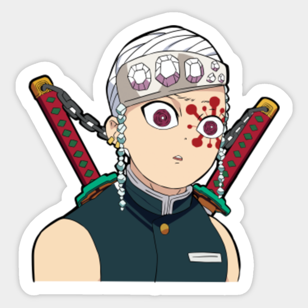 Tengen Japanese Demon Slayer - Demon Slayer - Sticker | TeePublic