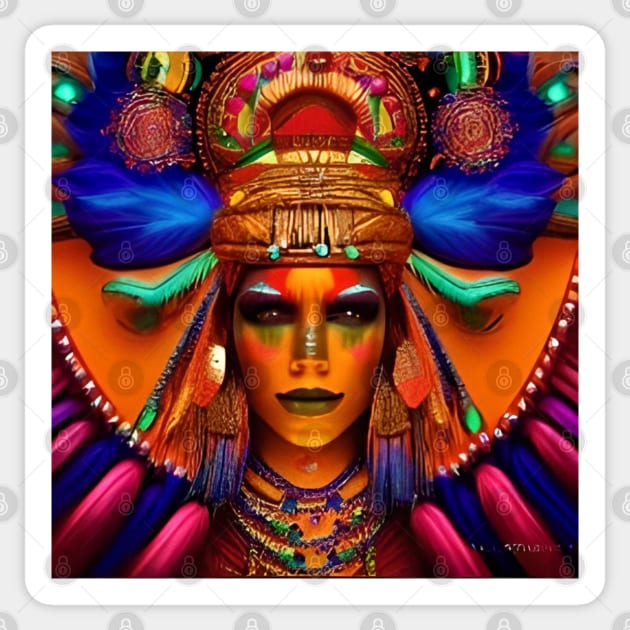 Inca Goddess #4 - Incagoddess - Sticker | TeePublic