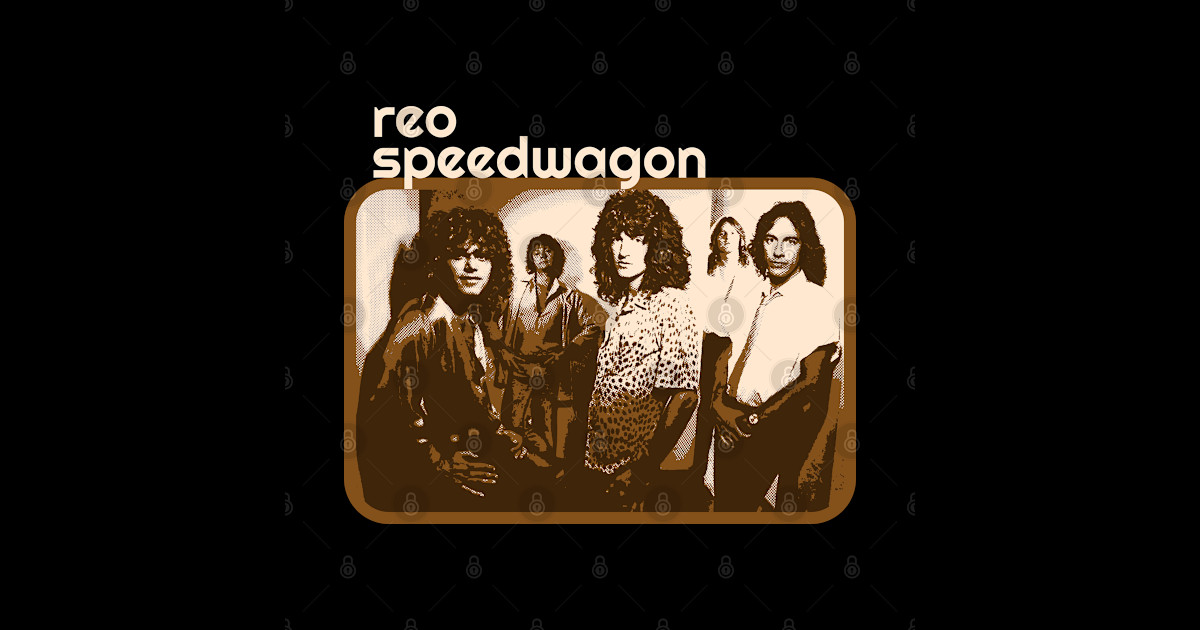 Reo Speedwagon Vintage - Reo Speedwagon - Sticker | TeePublic