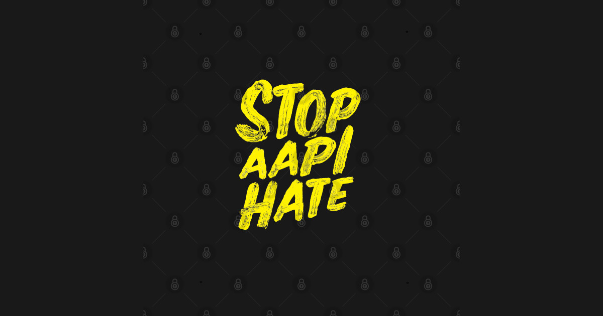 Stop AAPI Hate Official Logo (smaller logo) - Stop Aapi Hate - Hoodie ...