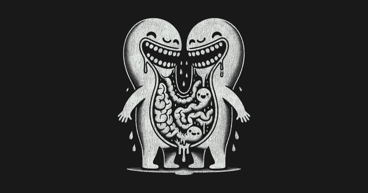 Happy Guts - Weird - T-Shirt | TeePublic