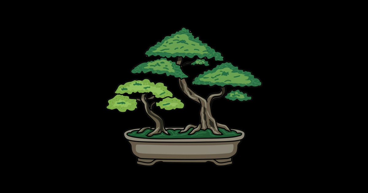 Bonsai - Bonsai - Sticker | TeePublic