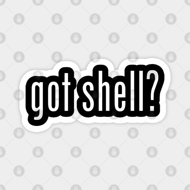 got shell? 90s throwback inspired simple & elegant graphic - Computer ...