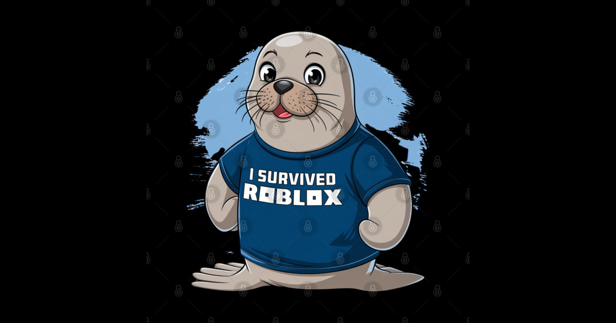 Roblox Seal - Roblox Kids - Sticker | TeePublic