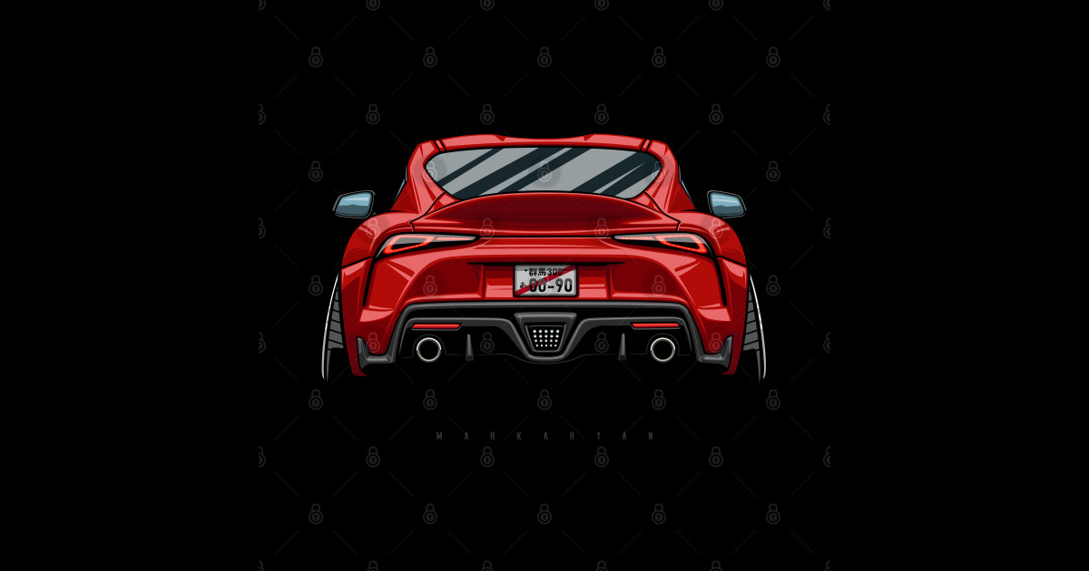 Supra A90 - Supra Mk5 - Sticker | TeePublic