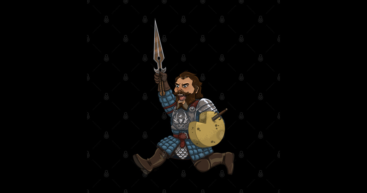 Cheese Wheel Warrior - Blackwall - Sticker | TeePublic