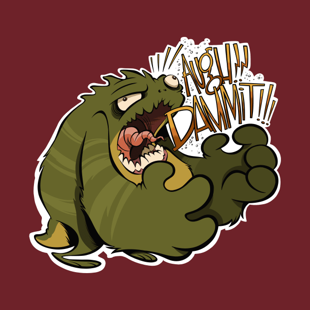 Dammit Monster - Dammit - T-Shirt | TeePublic