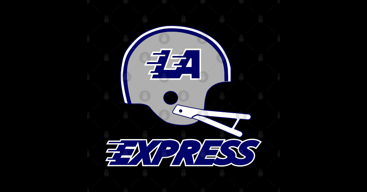Retro LA Express Football 1983 - Los Angeles - Sticker | TeePublic