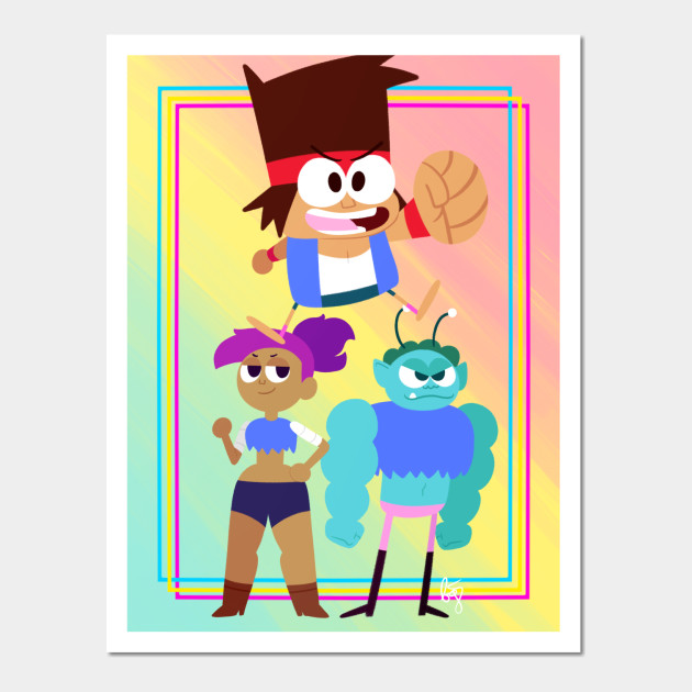 OK KO! Let's Be Heroes - Ok Ko - Wall Art | TeePublic