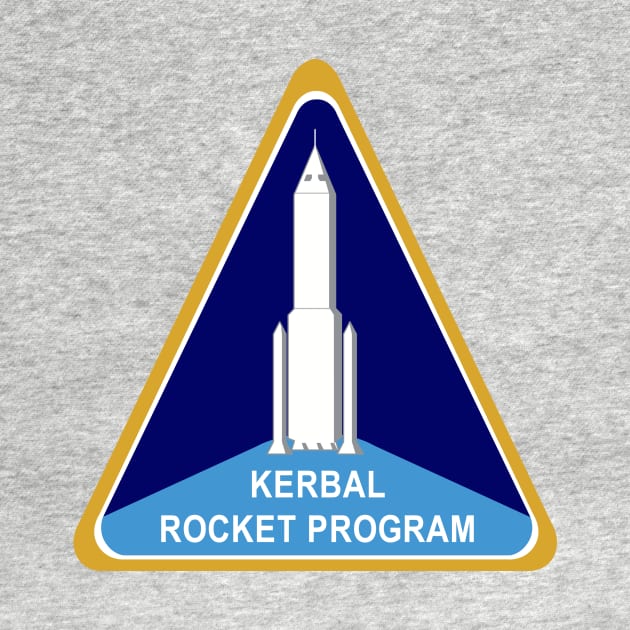 Kerbal Rocket Program logo - Kerbal Space Program - T-Shirt | TeePublic