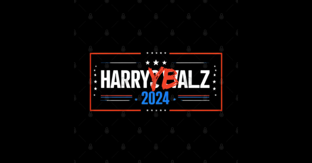 Funny Harris Walz 24 Harry Balz 2024 Meme Democratics Vote - Harris ...